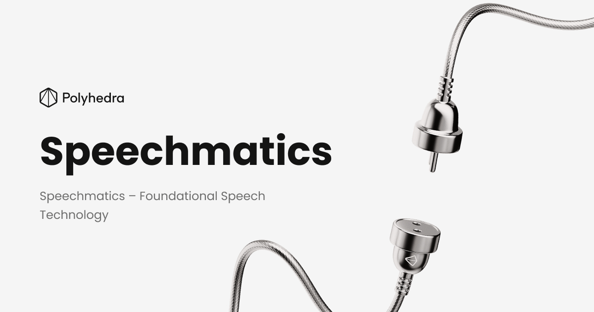 Speechmatics API｜ EXPchain Marketplace
